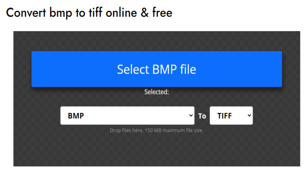 BMP To TIFF Converter: Best BMP To TIFF Converters Online - JBlog.