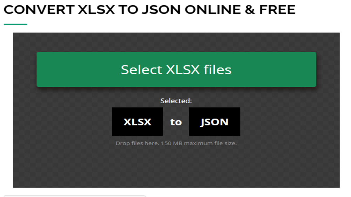 XLSX To JSON Converter: Best XLSX To JSON Converters Online – JBlog.
